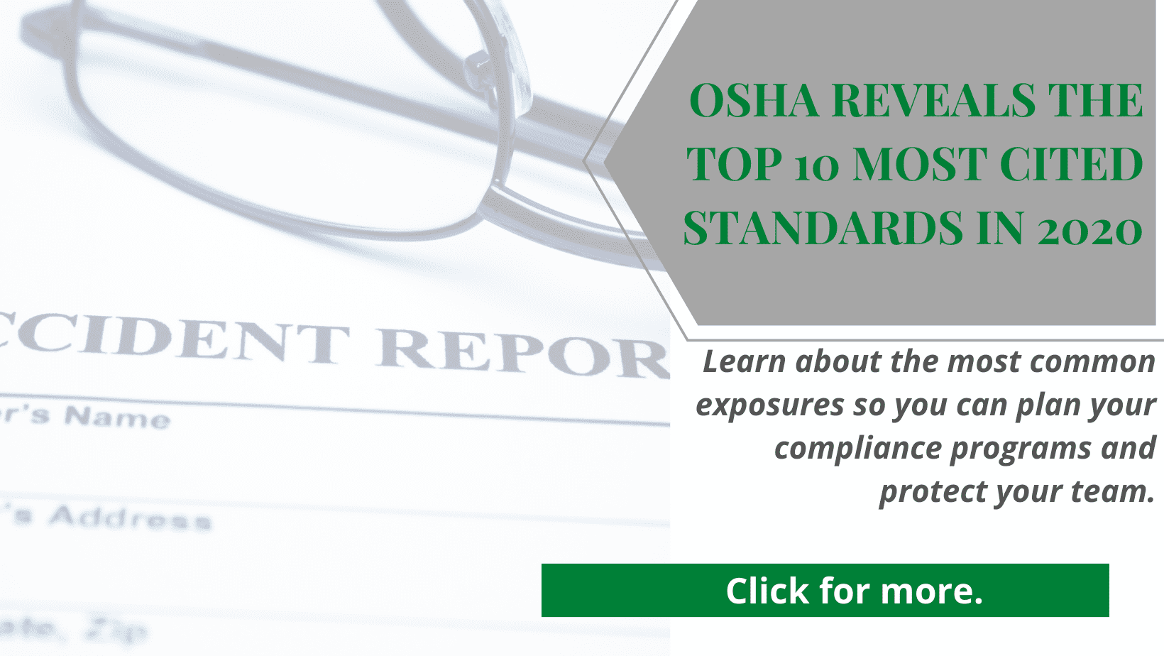 OSHA Reveals the Top 10 Most Cited Standards for the 2020 Fiscal Year ...